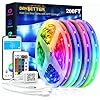 Amazon.com: DAYBETTER Led Strip Lights 200ft (4 Rolls of 50ft) Ultra ...