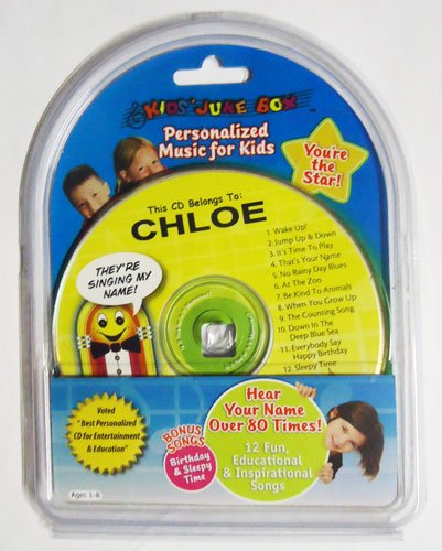 Kids' Juke Box - Kids' Juke Box Personalized Music CD for Kids - CHLOE ...