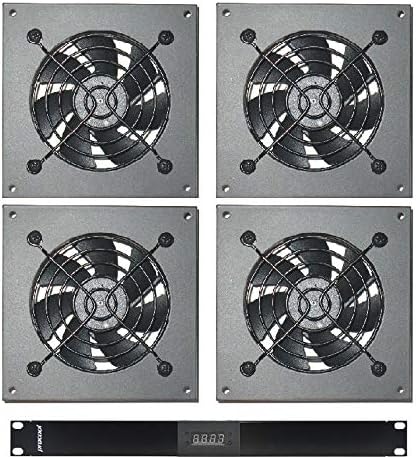 Amazon.com: PROCOOL AVX-480T-1U Silent AV cabinet cooling fan system ...