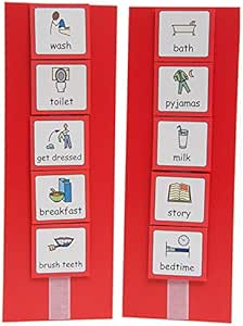Visual Timetable for Home with 35 Widgit(T) Symbols : Amazon.co.uk ...