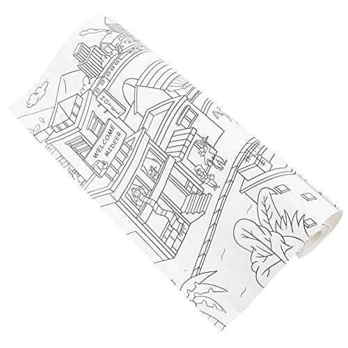 Toyvian Giant Coloring Poster City Themed Large Coloring Poster Jumbo ...