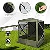 Amazon.com : Tangkula 6.7x6.7 Ft Pop Up Gazebo with Netting, Portable ...