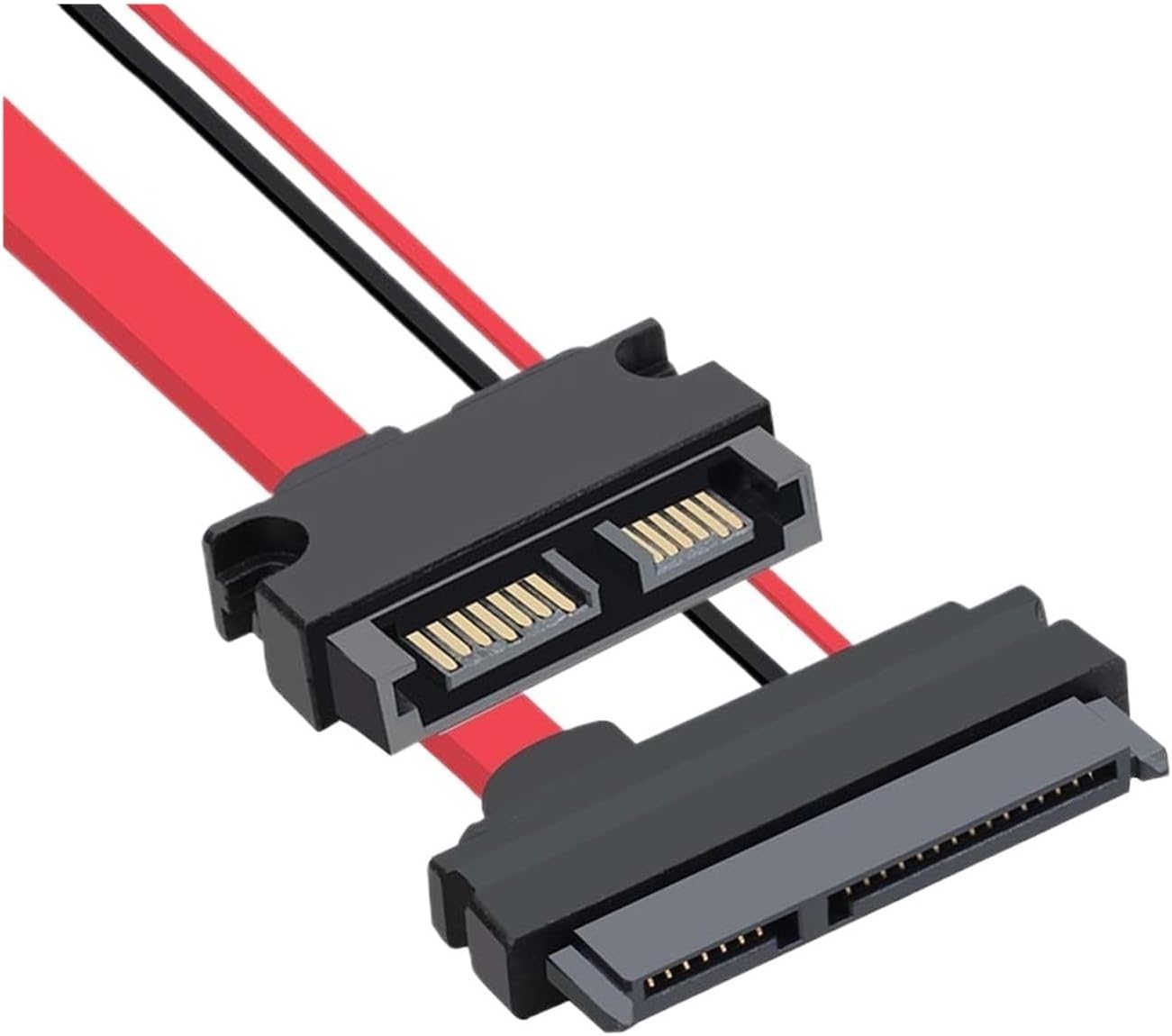 Amazon.com: SATA 22P Public to Slimline 7+6SATA 13P Female Optical Drive Conversion Head 7+15 ...