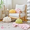 Amazon.com: Lfsaaj Pink Seashell Throw Pillows, Shell Shaped Throw ...