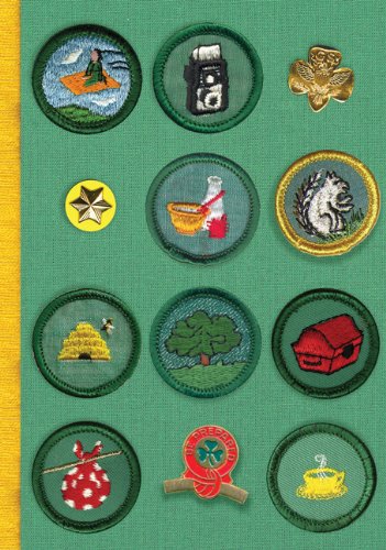 Amazon.com: Girl Scouts Vintage Badge Flexi Journal: 9781452102382 ...