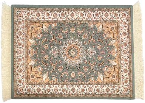 Amazon.com: Set of 2 Computer Carpet Mouse Pad | Oriental Style Rug ...