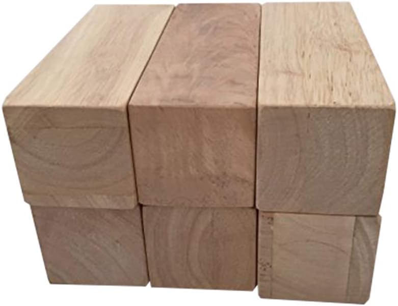 Amazon.com: Solid Hard Wood Blocks- 5 1/4 Inches Long by 2 Inches Wide ...
