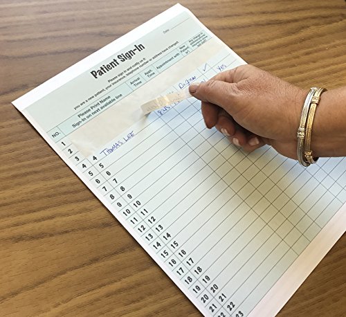 Snapklik.com : Tabbies Patient Sign-in Peel Off Label Forms, 8-1/2 X 11 ...