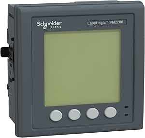 Schneider Meter PM2000_ EasyLogic PM2220, Power & Energy meter, up to 15th H, LCD, RS485, class ...