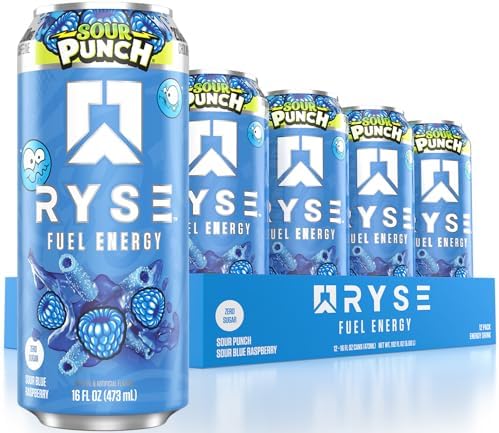Amazon.com : RYSE Fuel Energy Drink - On The Go Energy - Zero Sugar ...