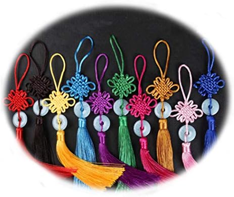 Amazon.com: Chinese Tassel Charms Waist Ornaments: 4pcs Traditional ...
