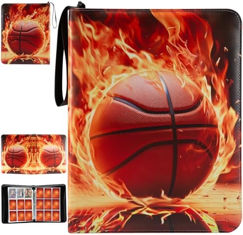 Amazon.com: Basketball Card Binder with Sleeves, 900 Pocket Basketbal ...