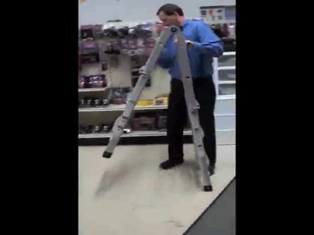 Watch Louisville Ladder Type IA 300-Pound Rated Aluminum Multipurpose ...