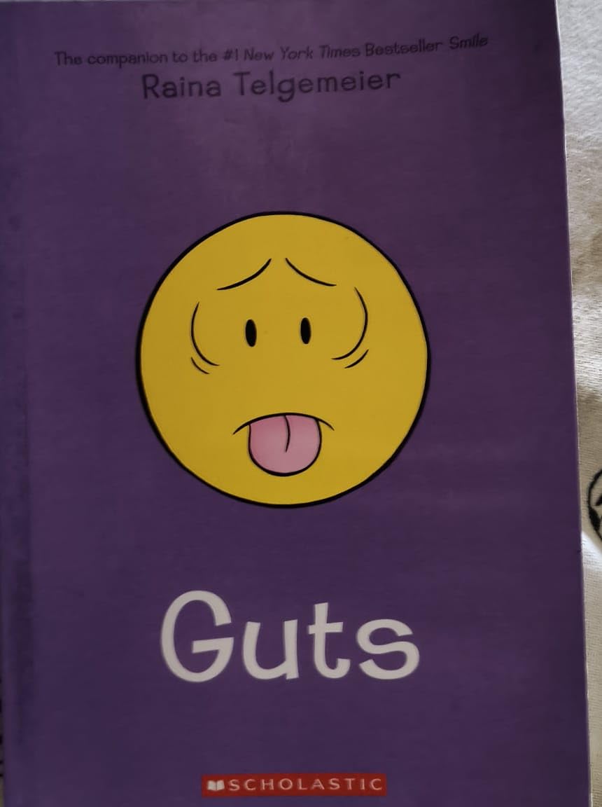 Guts: A Graphic Novel eBook : Telgemeier, Raina: Amazon.in: Books