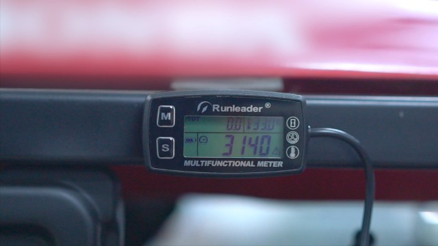 Watch Runleader Digital Tach Hour Meter,Engine Temperature Gauge,Alert ...