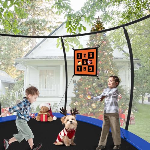 Snapklik.com : Jumpfly Trampoline Triple Toss Game Accessory, Fits 8 FT ...