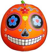 Amazon.com: VIKIMORA 8FT Halloween Stacked Pumpkin Arch Inflatable ...