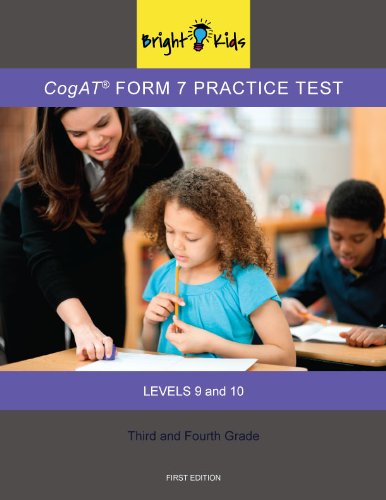 CogAT Form 7 Practice Test - 3rd and 4th Grade (Level 9-10): Bright ...