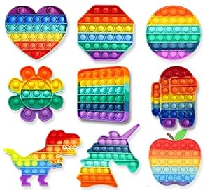 Buy POPIT - Star POPIT - Stress Relief Toy - Fidget Toys - Toys - for ...