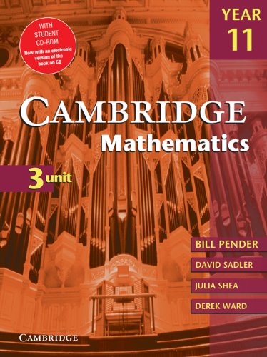Amazon.com: Cambridge 3 Unit Mathematics Year 11 with CD-ROM (Cambridge ...