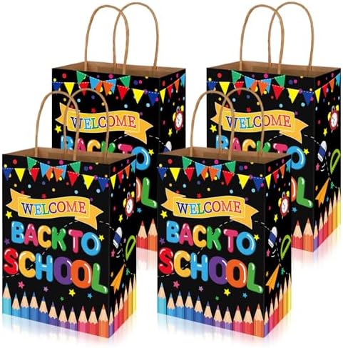Amazon.com: Motiskyy 30 Pcs Back to School Gift Bags with Handle First ...