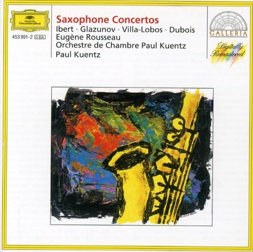 Eugene Rousseau, Pierre Max Dubois, Alexander Glazunov, Jacques Ibert ...