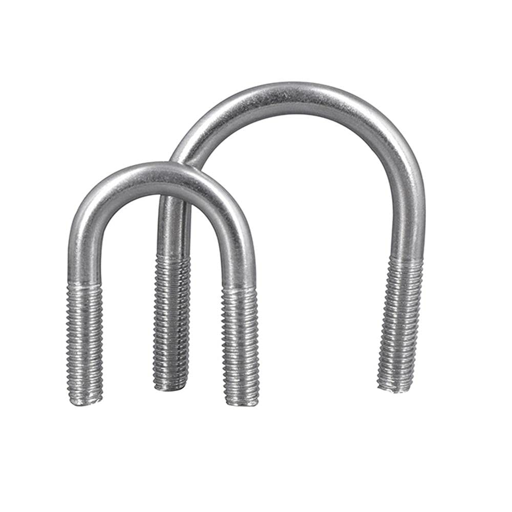 Amazon | 304ステンレス鋼U字型のねじ、パイプカード、M6M8、給水管固定カード、U字型のボルト、スナップ-M8 * 50 [2PCS] | 高力ボルト | DIY・工具・ガーデン 通販