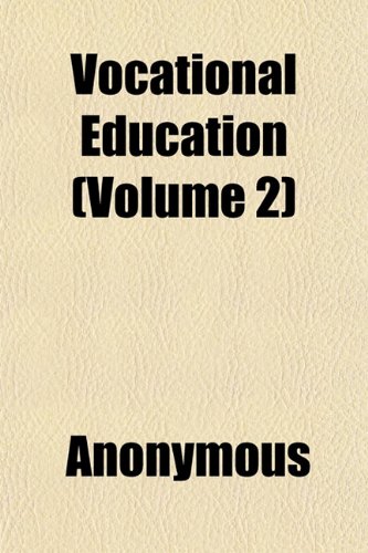 Vocational Education (Volume 2) : Amazon.in: Books