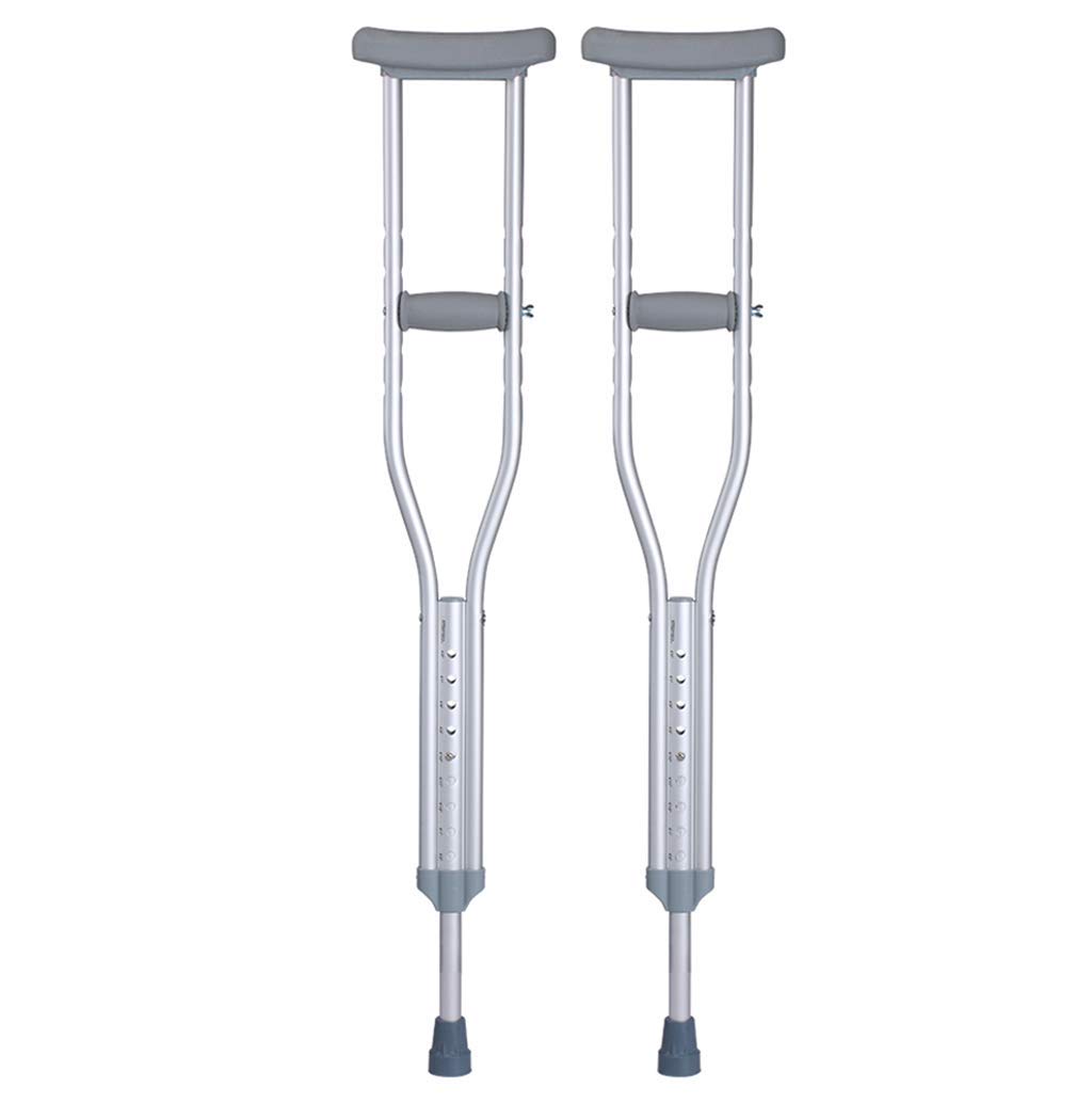 Buy Rollator Walker,Adult Aluminium Underarm Crutches/Pair of ...