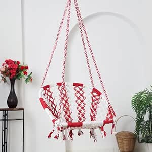 JULJULIA C-Shape Hammock Swing Hanging Chair uyyala jula for Adult Kids ...
