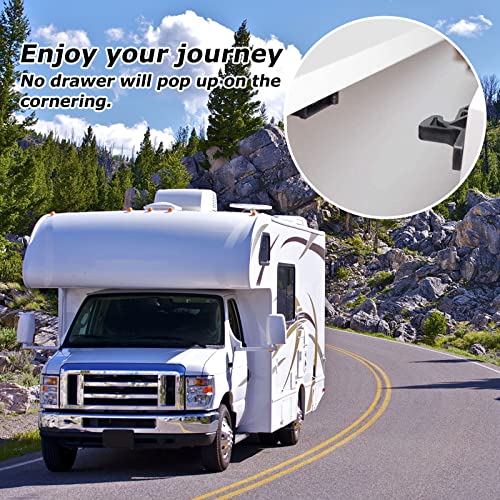 Snapklik.com : 20 Pack Cabinet Door Latch RV Drawer Latch 10 LBS Pull ...