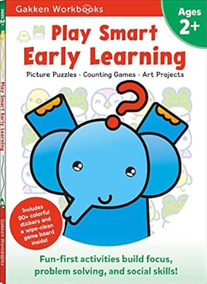 Play Smart Numbers Age 2+: Preschool Activity Workbook with Stickers ...