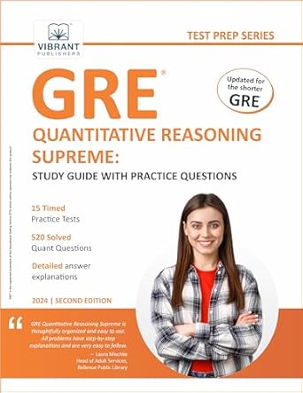 Buy GRE Quantitative Reasoning Supreme: Study Guide with Practice ...
