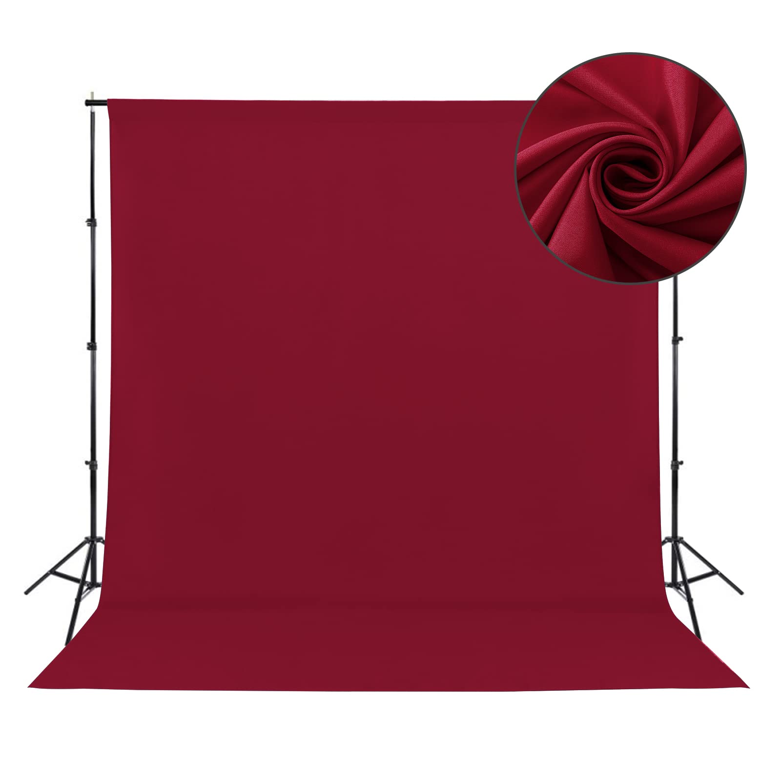 Amazon.com : Sugargirl 8FTX10FT Red Screen Backdrop Background for ...