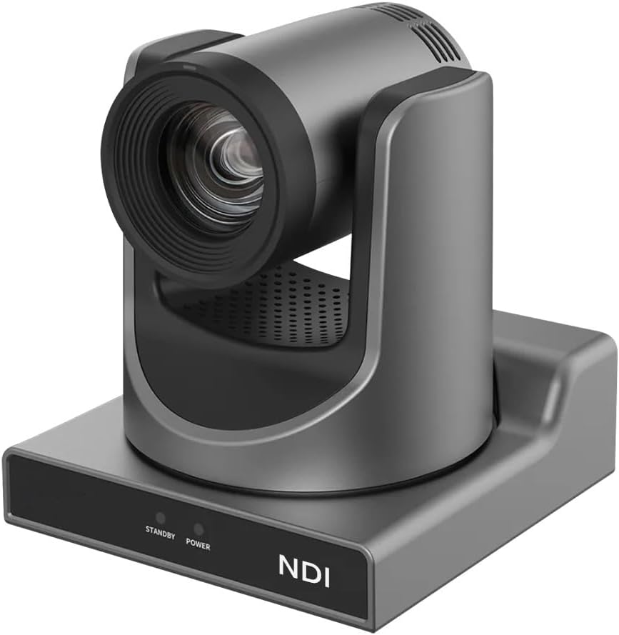 RUNPU NDI PTZ Camera 20X Optical Zoom Full HD Live Streaming Auto ...