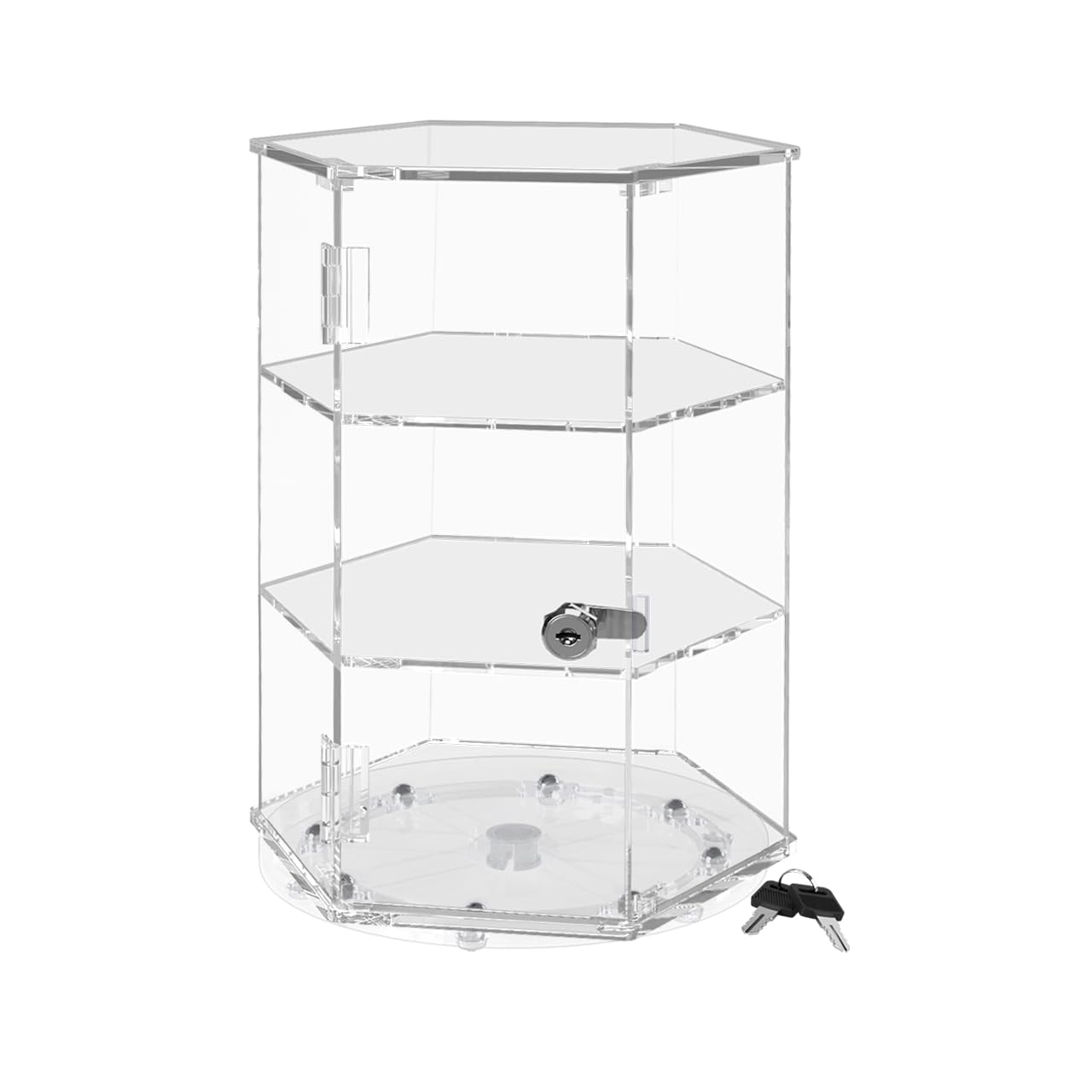 Hexagonal Acrylic Display Case