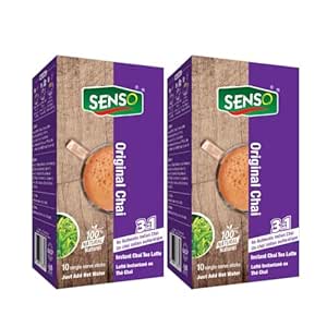 Senso Instant Plain Premix Tea - Karak Ready to Drink Chai with Plain ...