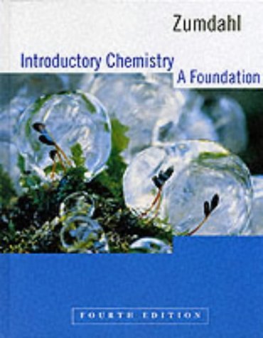 Introductory Chemistry: A Foundation: Zumdahl, Steven S.: 9780395955369 ...