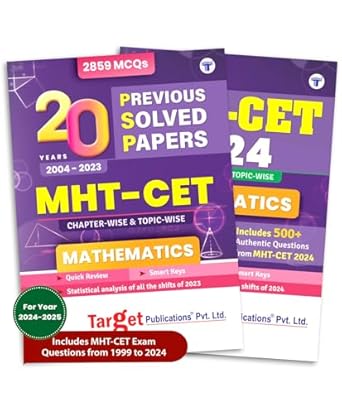 20 Years MHT CET Previous Years Questions Papers for 2024-25 Exam | MHT ...