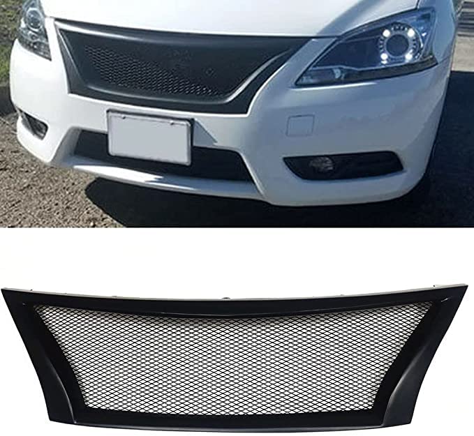 Buhb Car Front Grilles For Nissan Sentra 2013 2015 Car | Desertcart Sri ...