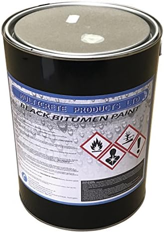 Everbuild Black Jack 901 Bitumen Paint – Solvent Based – Black – 5 ...