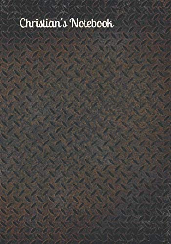 Christian's Notebook: Size 7"x10", 120 Pages, Lined Paper Notebooks ...