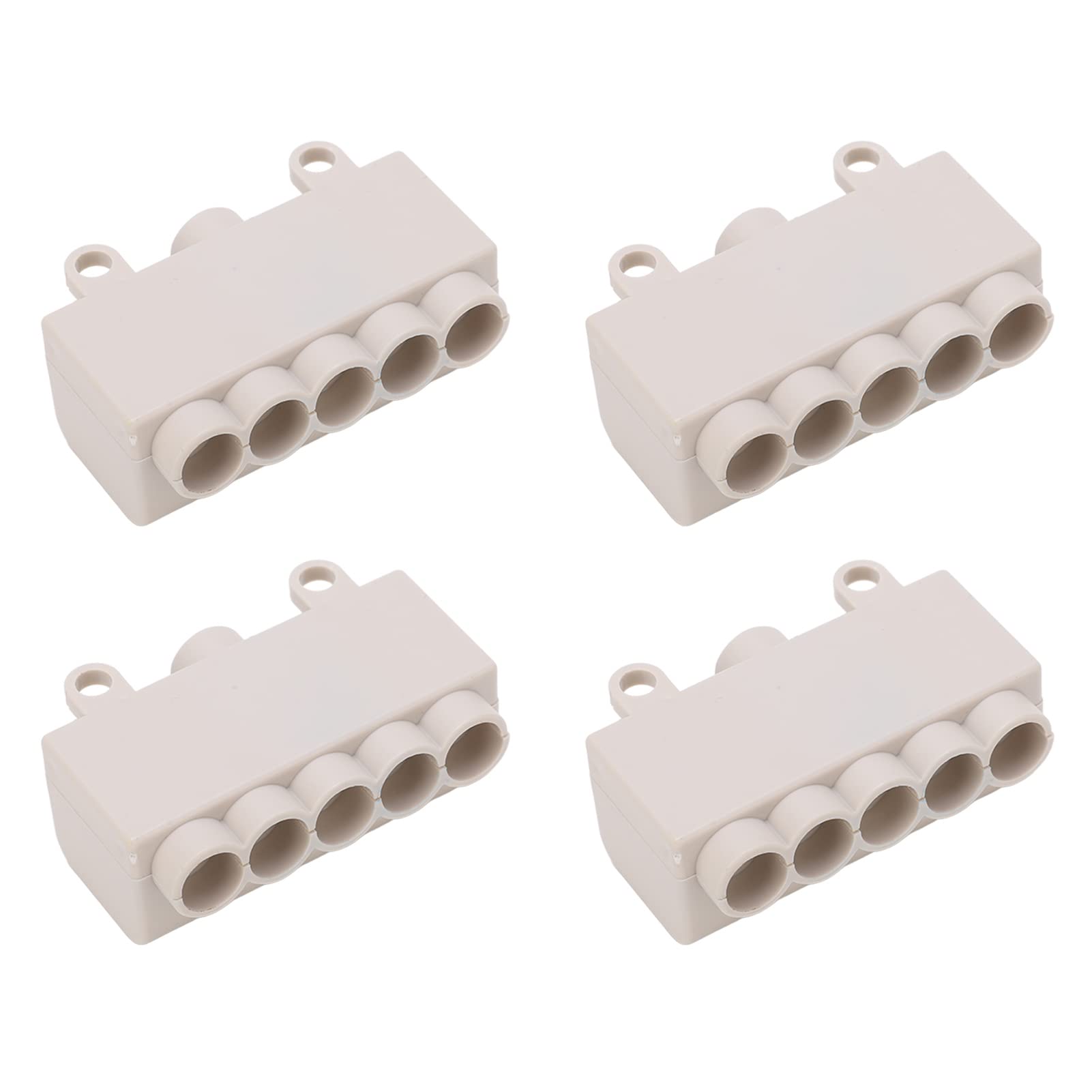 Inline Terminal Block 4pcs Zk 516 Splitter Wire Connector 1 to 5 1000v ...