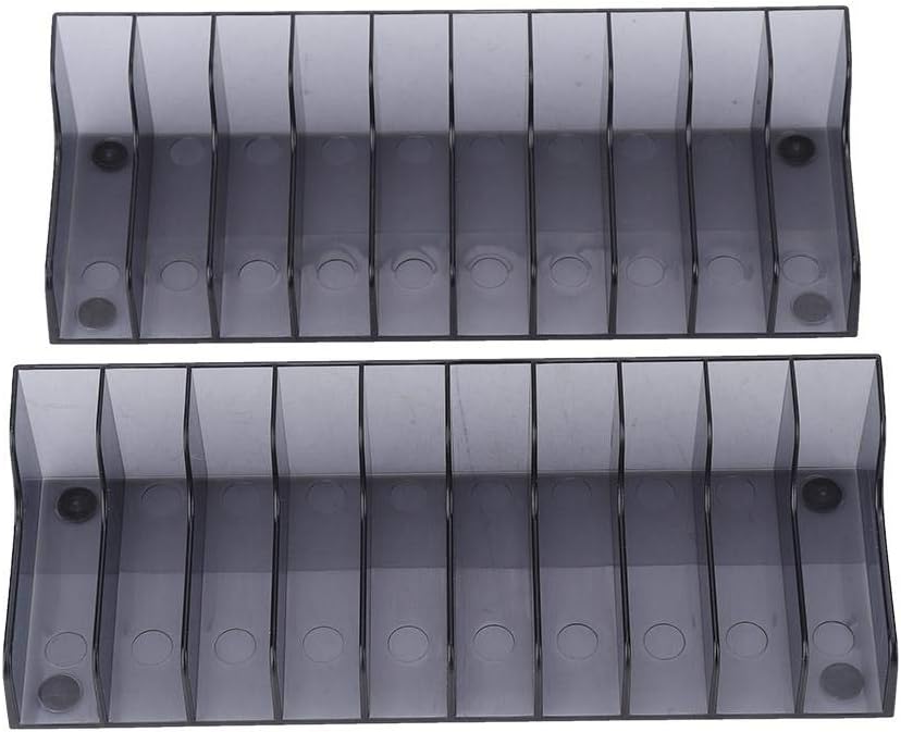 Yosoo Health Gear Game Card CD DVD Storage Rack Open Shelf, 2Pcs ...