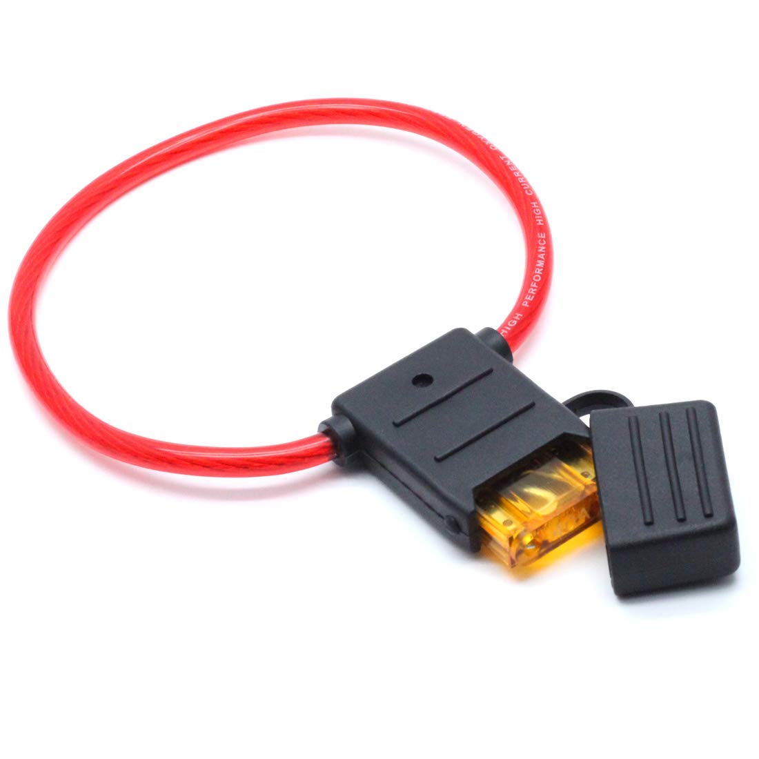 Snapklik.com : AUTUT 2 Pcs Automotive In-line Blade Fuse Holder For ...