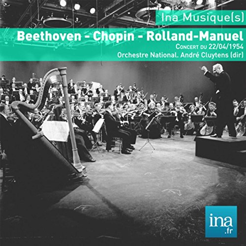 Beethoven - Chopin - Rolland-Manuel, Concert du 22/04/1954, Orchestre ...