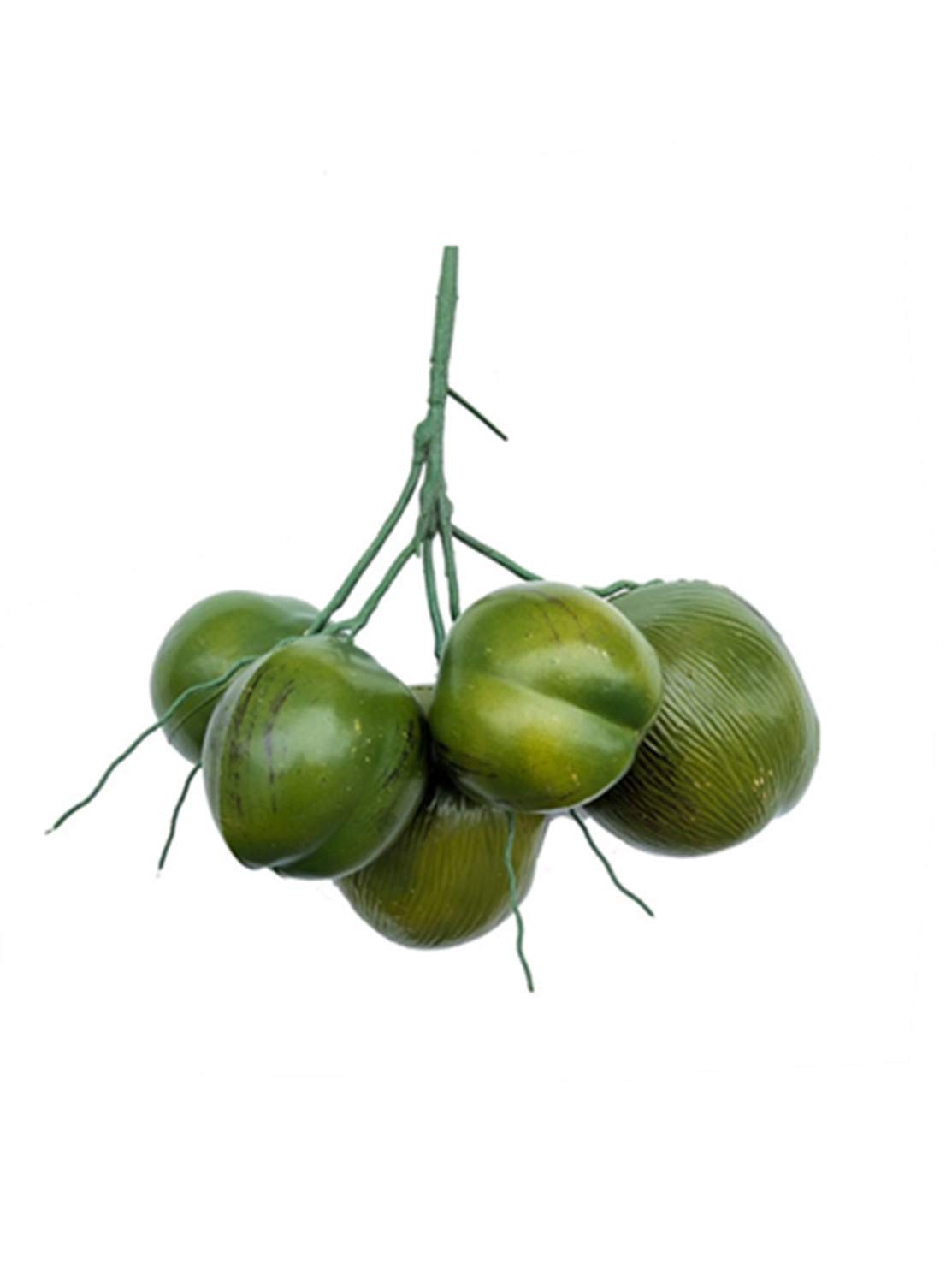 Amazon.com: Skyseen 1 Bunch of Artificial Lifelike Coconut Fake Fruit ...