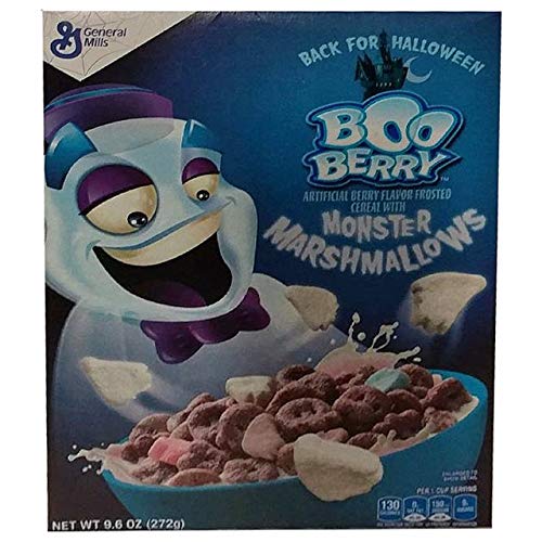 Amazon.com: Boo Berry Halloween Cereal With Monster Marshmallows (3 boxes)