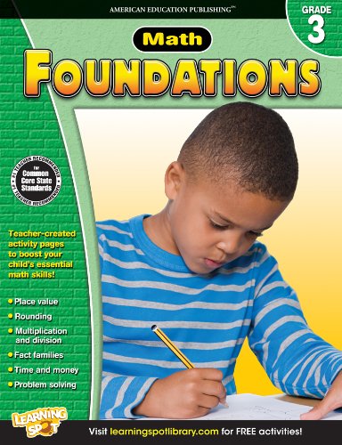 Math Foundations, Grade 3 : American Education Publishing: Amazon.in: Books