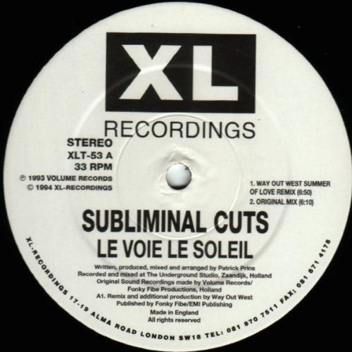 Amazon.com: Subliminal Cuts / Le Voie Le Soleil: CDs & Vinyl